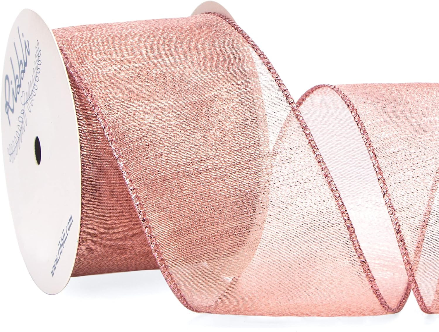 DWI #9 Metallic firefly rose gold 25yrds - SWFlorist