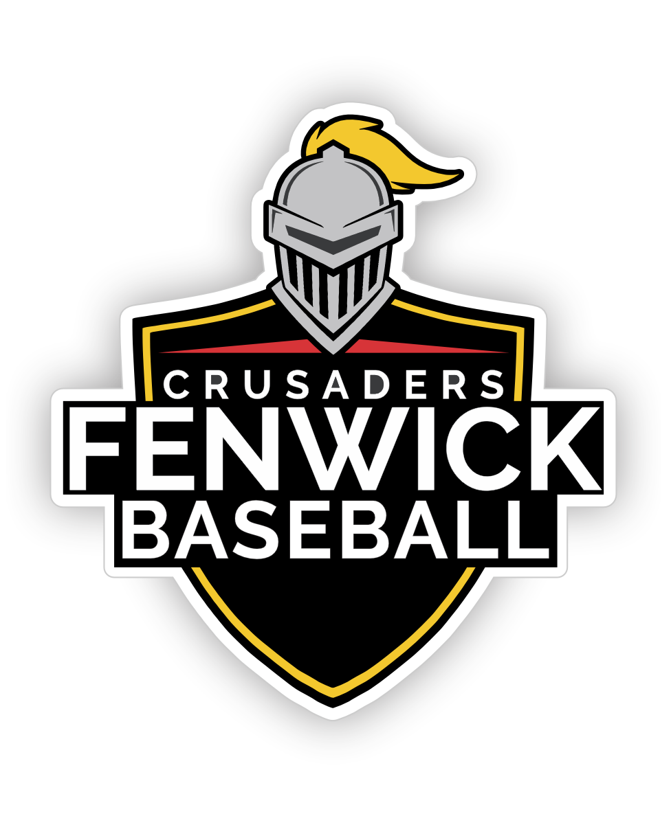 Fenwick Crusaders Baseball decal