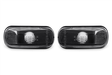 Side indicators set black Saab 9-3 98-02 - Eurowagens