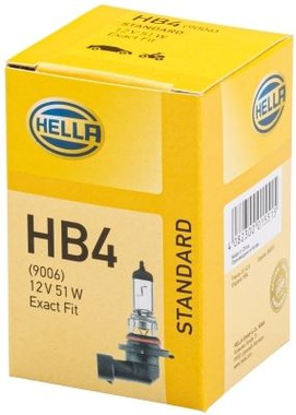 HB4 halogen bulb headlight fog light Standard range - Eurowagens