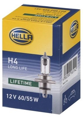 H4 halogen bulb headlight fog light Long Life range - Eurowagens