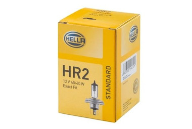 R2 halogen bulb headlight fog light Standard range Hella - Eurowagens