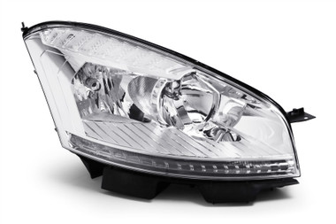 Headlight right DRL Citroen C4 Picasso 07-10 - Eurowagens