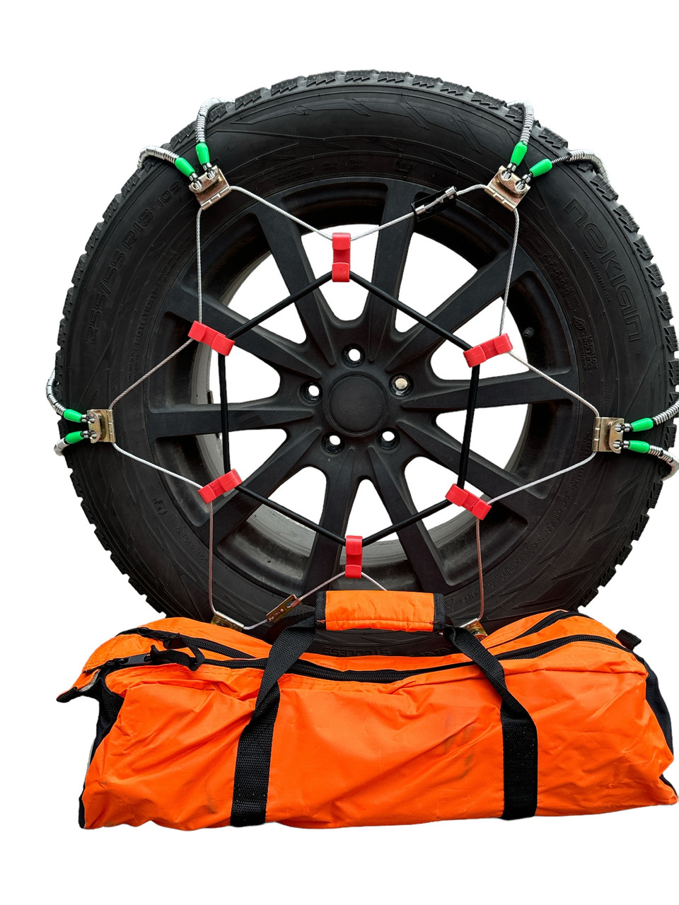 235 55 19 Tire Chains Cable Diagonal Pattern
