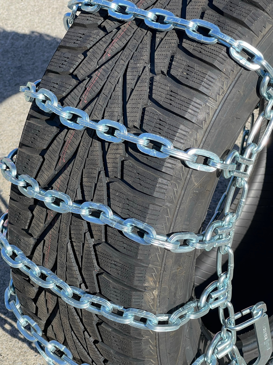 35x12.5-18 Tire Chains Pewag Two Link 7 mm Square