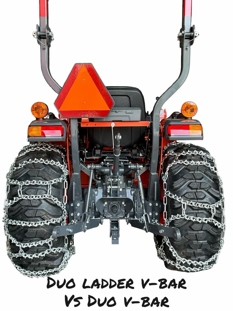 16.9-24 Tire Chains Duo Ladder V-Bar