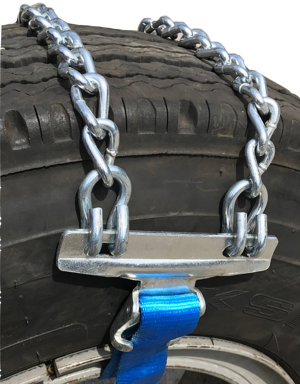 225 70 22.5 Tire Chains Commercial Truck Strap On