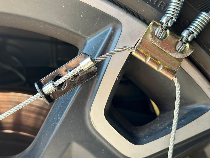 2021 Dodge Challenger SRT Hellcat Redeye 275-40-20 Diagonal Cable Tire ...