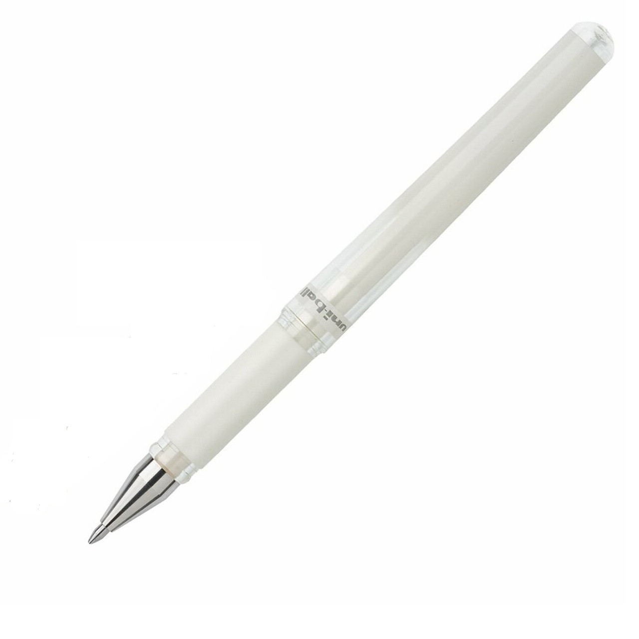 UNIBALL UM153 Broad Tip Liquid Ink Cap Pen 1.0mm - 10x White