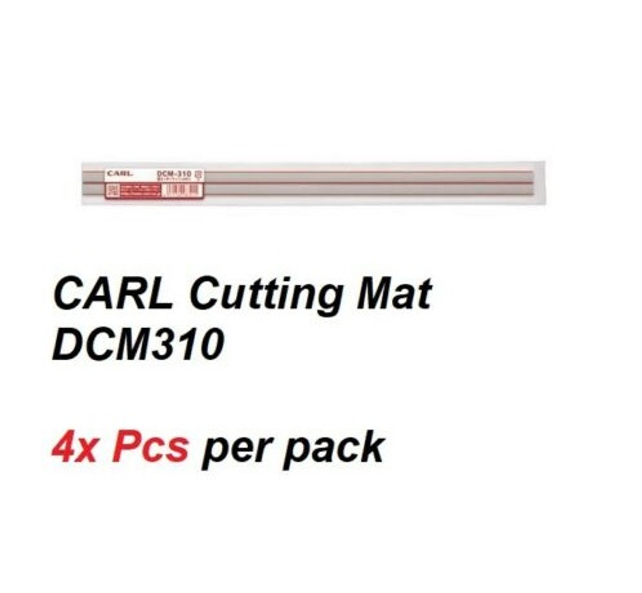 CARL Disc cutter replacement mat DCM-310 - 1 pack of (4pcs)| PENSWORLD