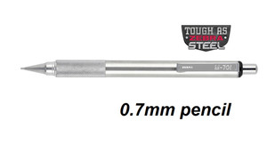 Zebra M701 Stainess Steel Mechanical Pencil 0.7mm | PENSWORLD