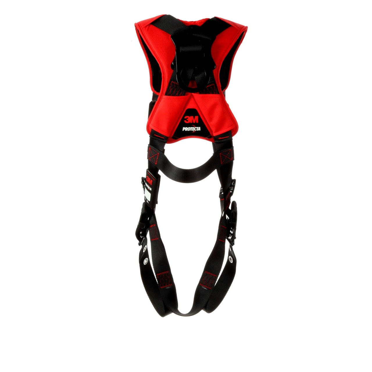 Protecta Comfort Vest Style Full Body Harness, Back D-ring, Tongue and ...