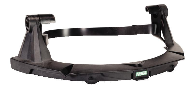 MSA V-Gard Frame for Full Brim Hard Hats, Heavy Duty Flat Rubber Strap ...