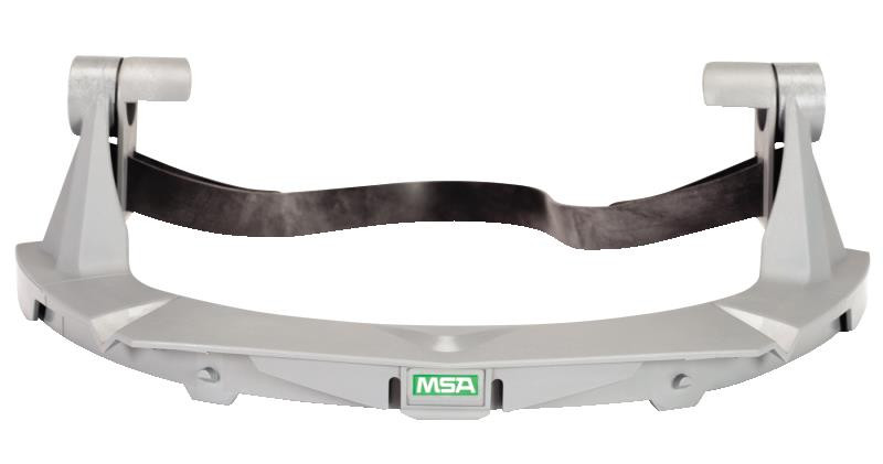 MSA Elevated Temperature Face Shield Frame for V-Gard Full Brim Hard ...
