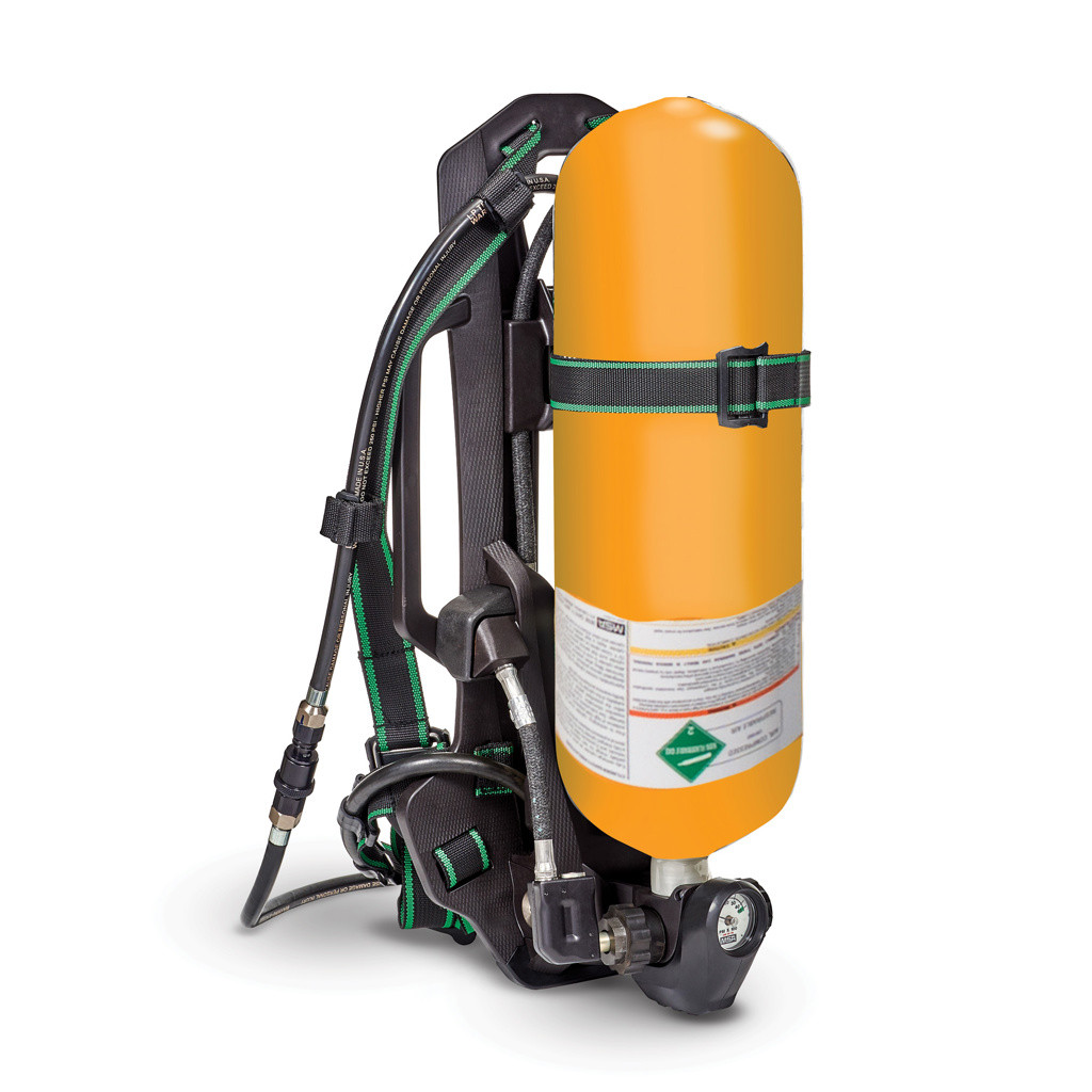 MSA G1 Industrial SCBA, Aluminum 30 Minute Low Pressure Cylinder 2216 ...