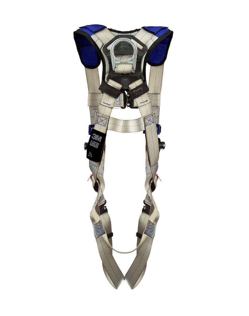 3M DBI-SALA ExoFit X100 Vest Climbing Safety Harness | Front & Back D ...