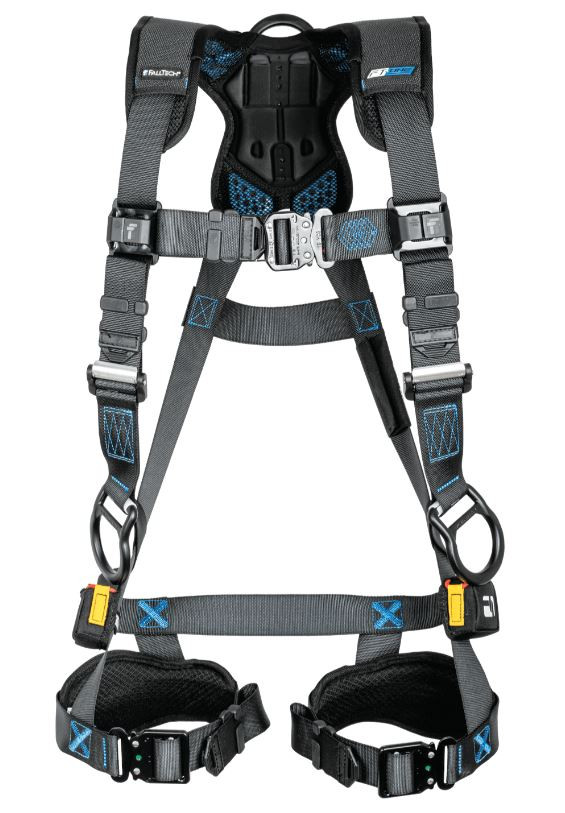 FallTech 8124B3DQC FT-One Full Body Harness with Back and Hip D-Rings ...