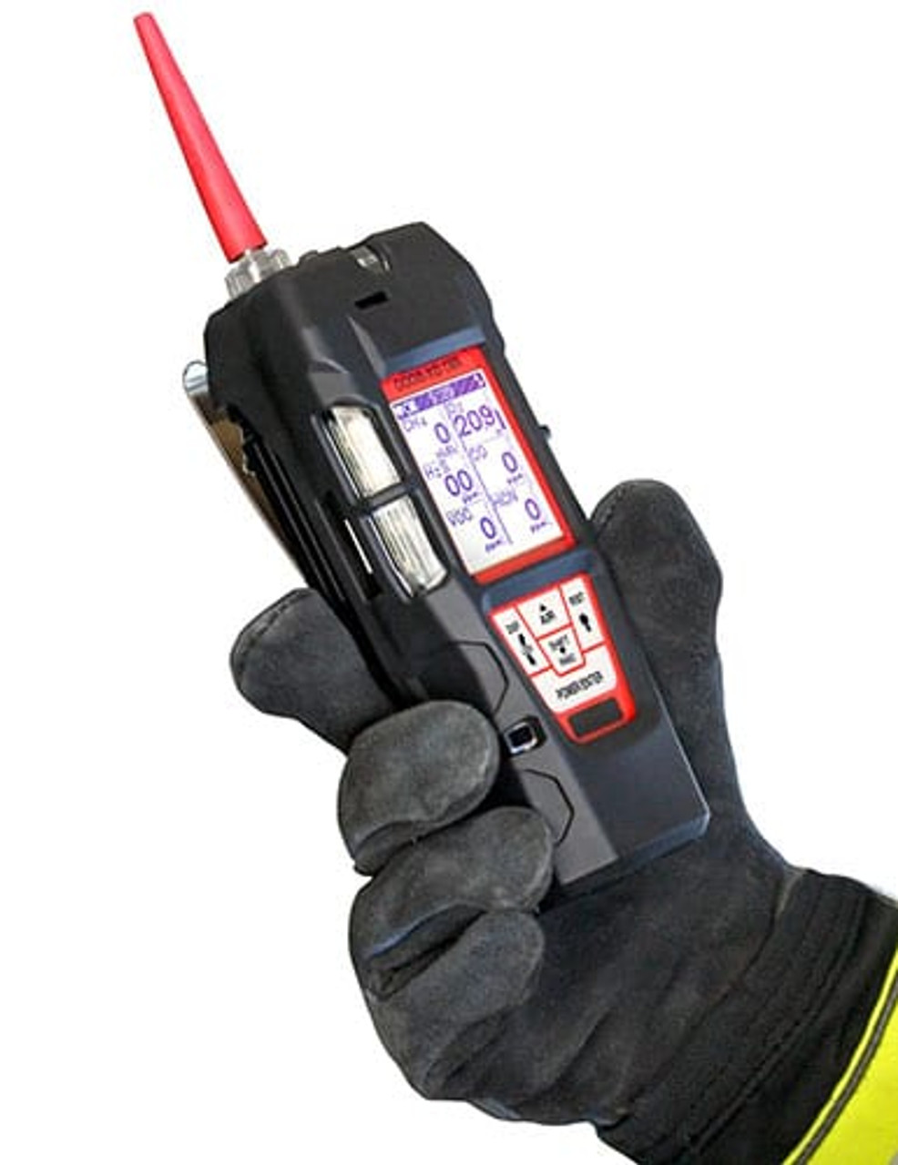 RKI GX-6000 Portable Gas Monitor, LEL, O2, H2S, CO, PID: 10.6 eV Lamp (0-40,000 ppb PID), Li-Ion ...