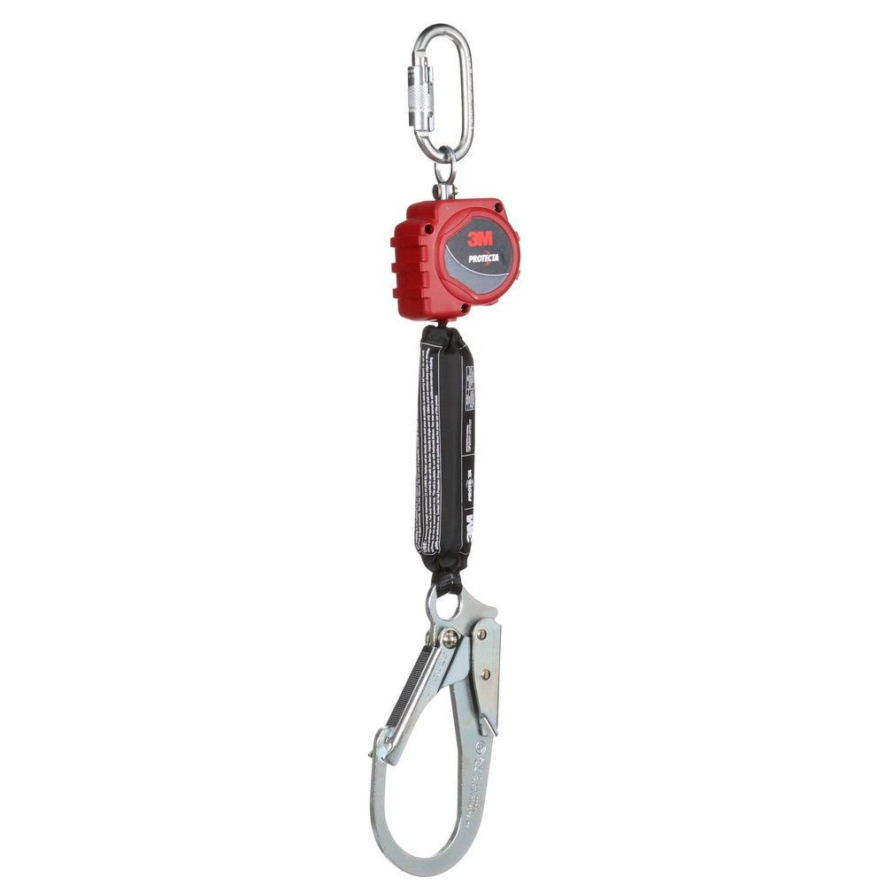 3M Protecta 3100508 Rebel 6 ft Web SRL, Steel Rebar Hook, Swivel ...