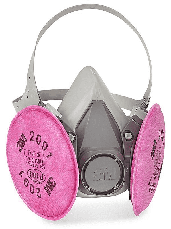 3M 2091 P100 Particulate Filter, Respiratory Protection, NIOSH Approved