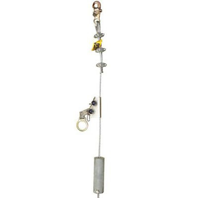 3M DBI Sala Static Wire Rope Grab, Manual Wire Rope Grab For Use On 3/8 ...