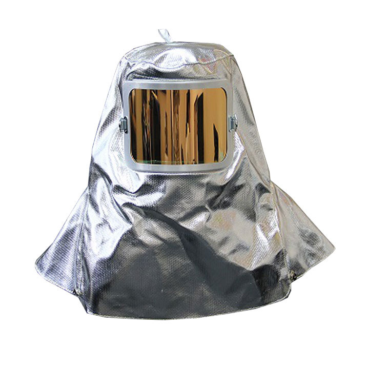Chicago Protective Apparel Fire Hood, 19 oz Aluminized Para Aramid ...