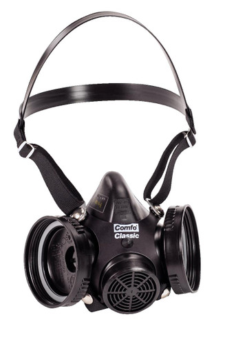 MSA Comfo Classic® SoftFeel Hycar Rubber Half-Mask Respirator ...