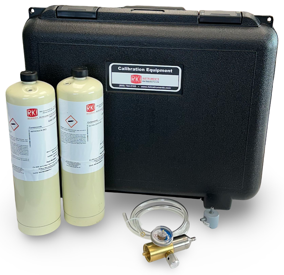 RKI 81-OX600A-LV Oxygen Calibration Kit for OX-600 O2 Gas Monitor ...