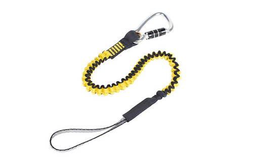 3M DBI Sala Hook2loop Bungee Tether Tool Lanyard, Locking Carabiner ...