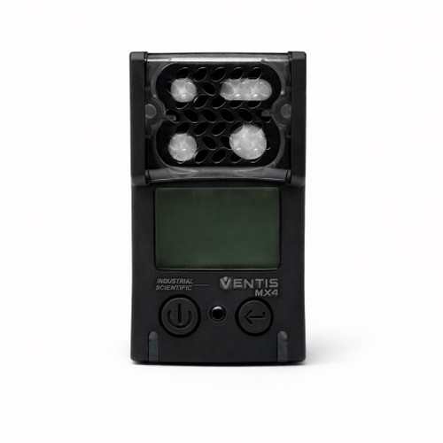Ventis MX4 Multi Gas Monitor, 4-Gas O2 LEL H2S SO2, Black Color ...