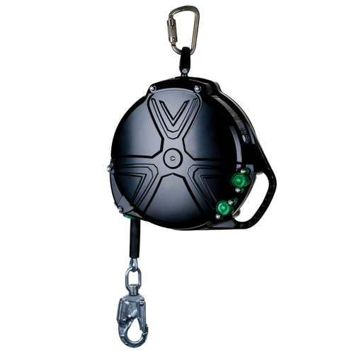 MSA V-TEC 100 ft Self Retracting Lifeline, Stainless Steel Cable, Mfg ...