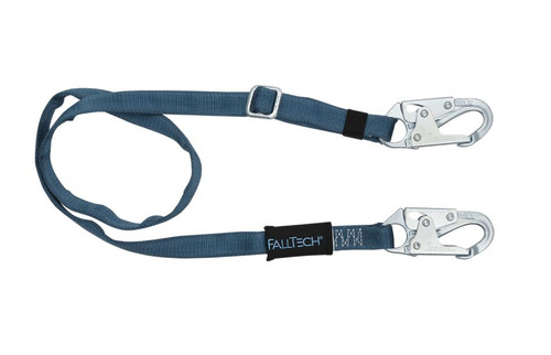 FallTech 8209 Adjustable 4' to 6' Length Restraint Lanyard with Steel ...