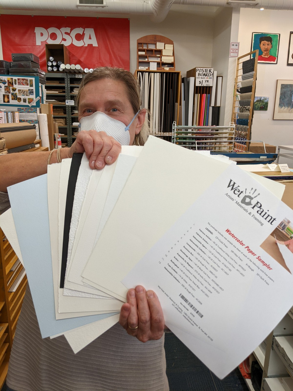 Wet Paint Watercolor Paper Sampler Pack - Wet Paint Artists' Materials ...