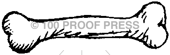100 Proof Press Rubber Stamp Bone - Wet Paint Artists' Materials and ...
