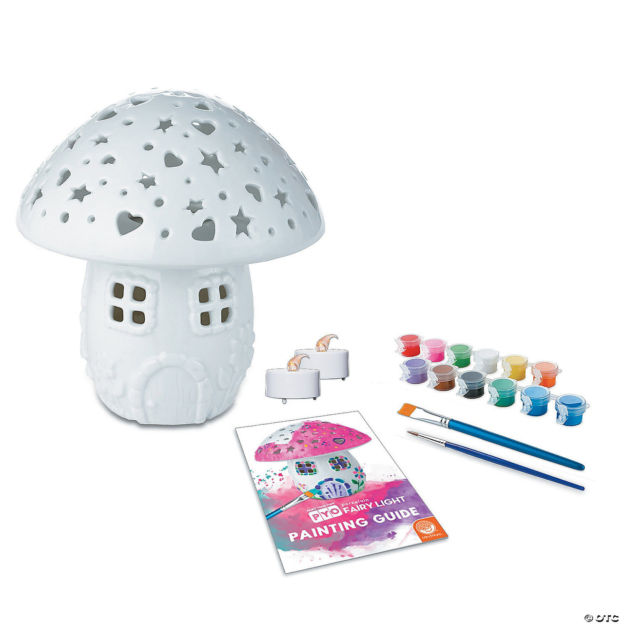 Mindware Paint Your Own Porcelain Fairy Light - Wet Paint Artists ...