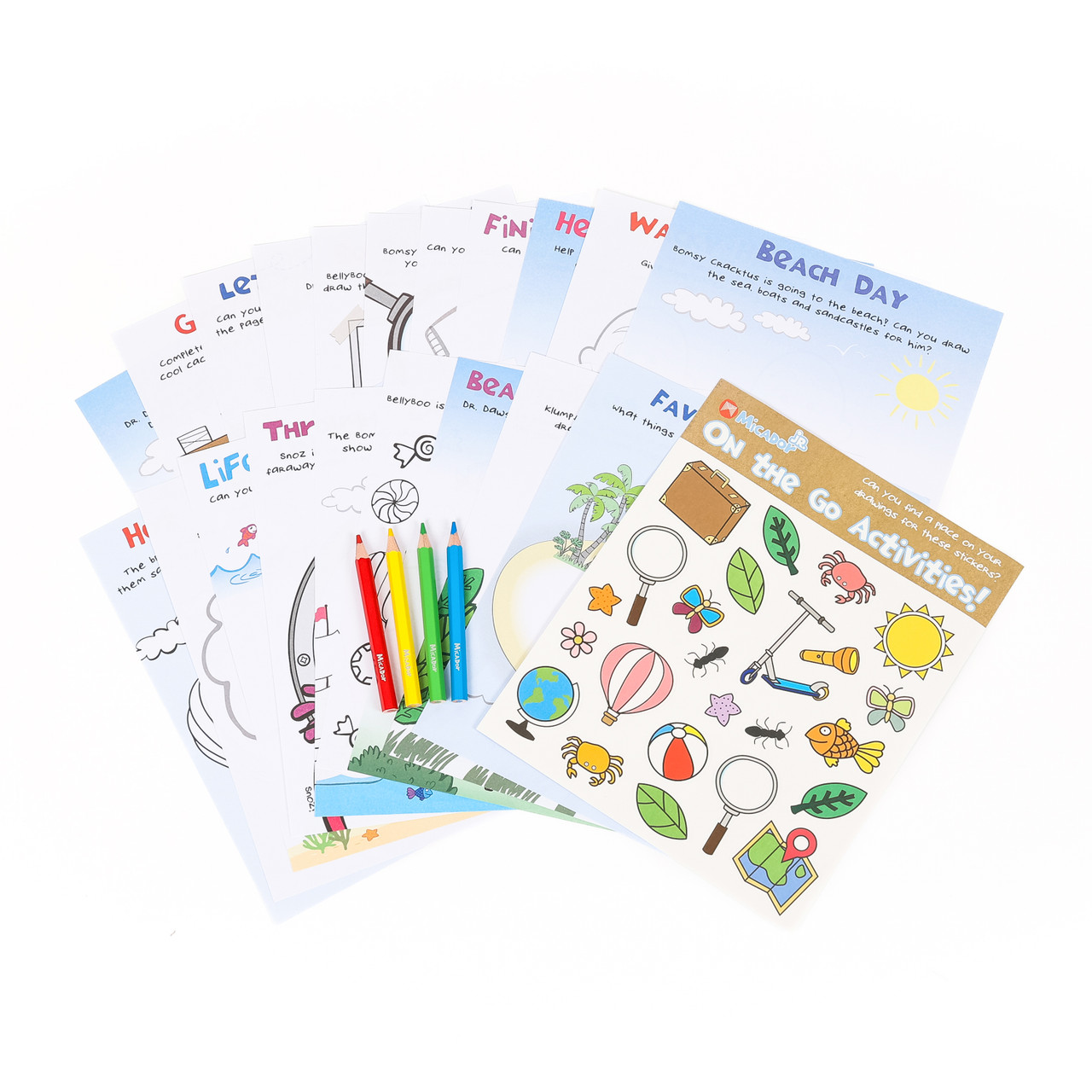 Micador jR. On the Go Activity Pack - Wet Paint Artists' Materials and ...