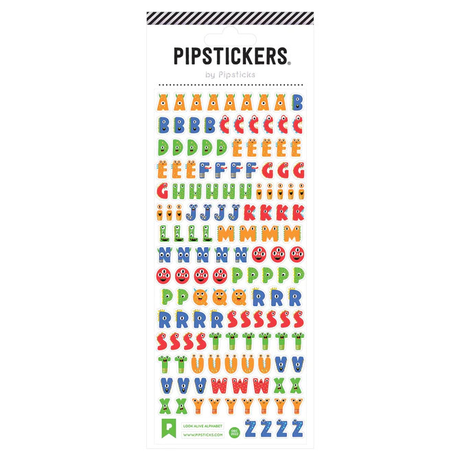 Pipsticks PipStickers Look Alive Alphabet - Wet Paint Artists ...