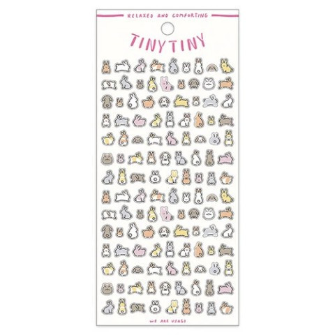Tiny Tiny Stickers Rabbit - Wet Paint Artists' Materials and Framing