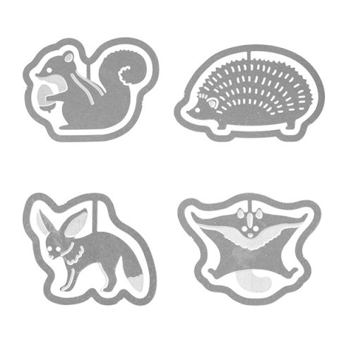Midori Etching Paper Clips 16 Pieces Small Animals - Wet Paint Artists ...
