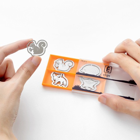 Midori Etching Paper Clips 16 Pieces Small Animals - Wet Paint Artists ...
