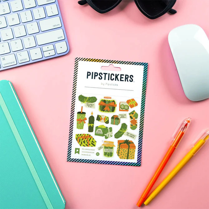 Pipsticks Pipstickers Dill-lightful Pickles - Wet Paint Artists ...