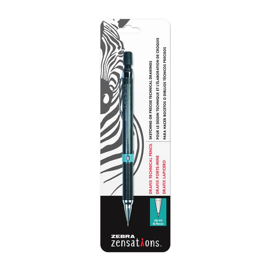Zebra Drafix Technical Mechanical Pencil .9mm - Wet Paint Artists ...
