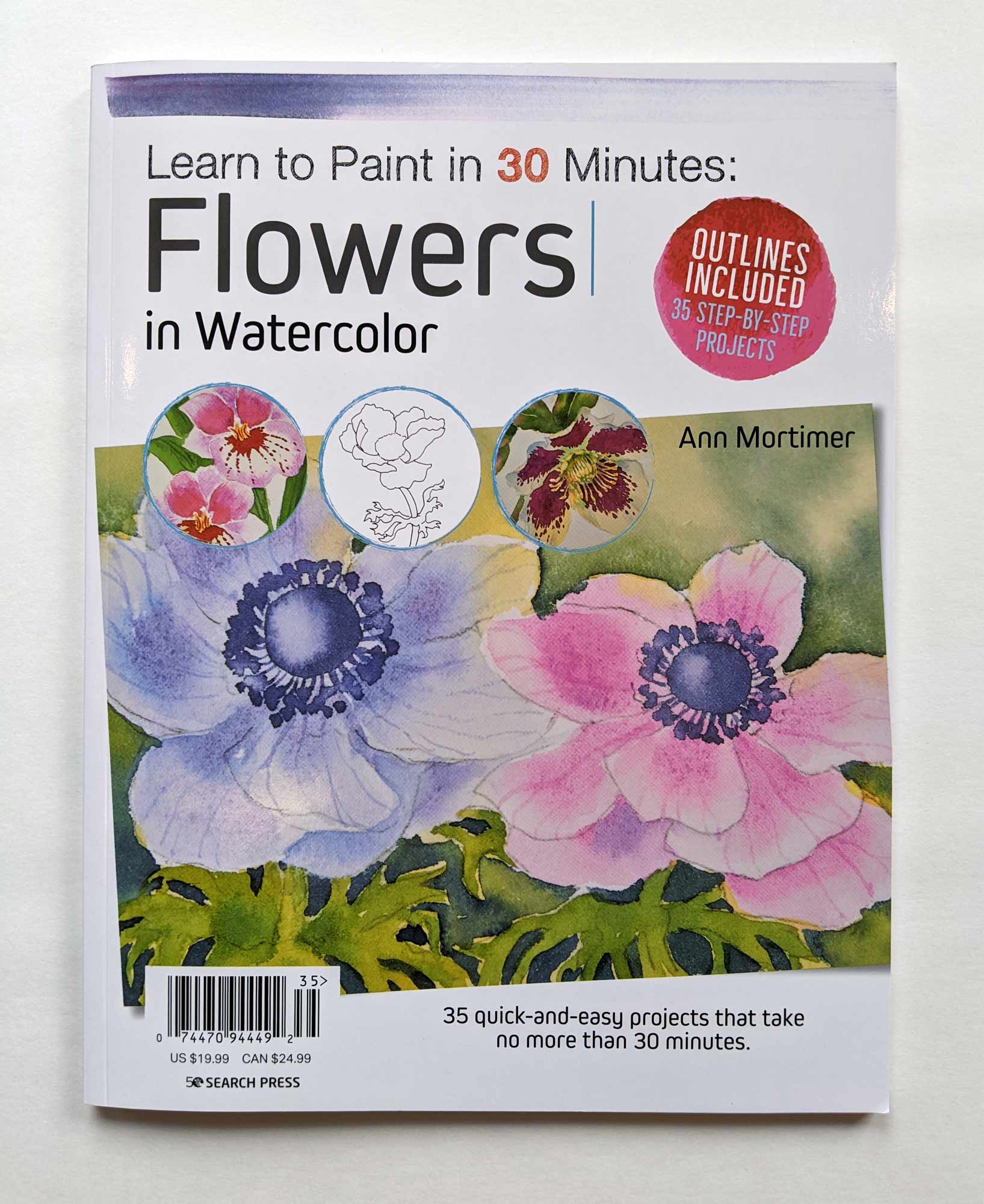 Ready to Paint in 30 Minutes: Flowers in Watercolour - Wet Paint ...