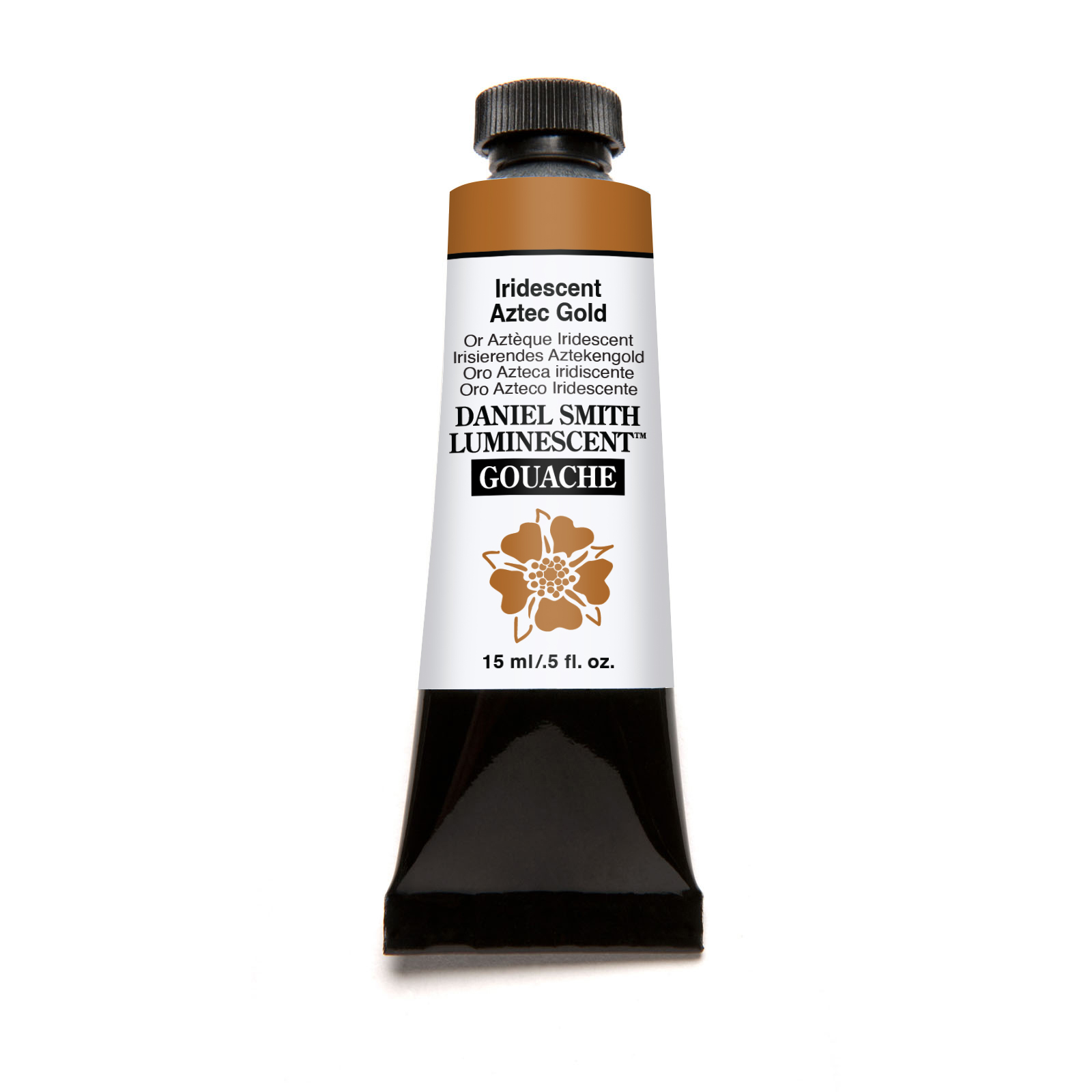Daniel Smith Gouache 15ml Tube Iridescent Aztec Gold - Wet Paint ...