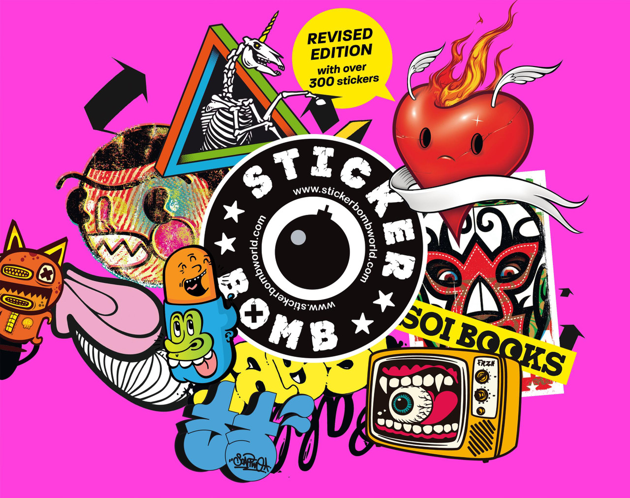 Stickerbomb - Wet Paint Artists' Materials and Framing