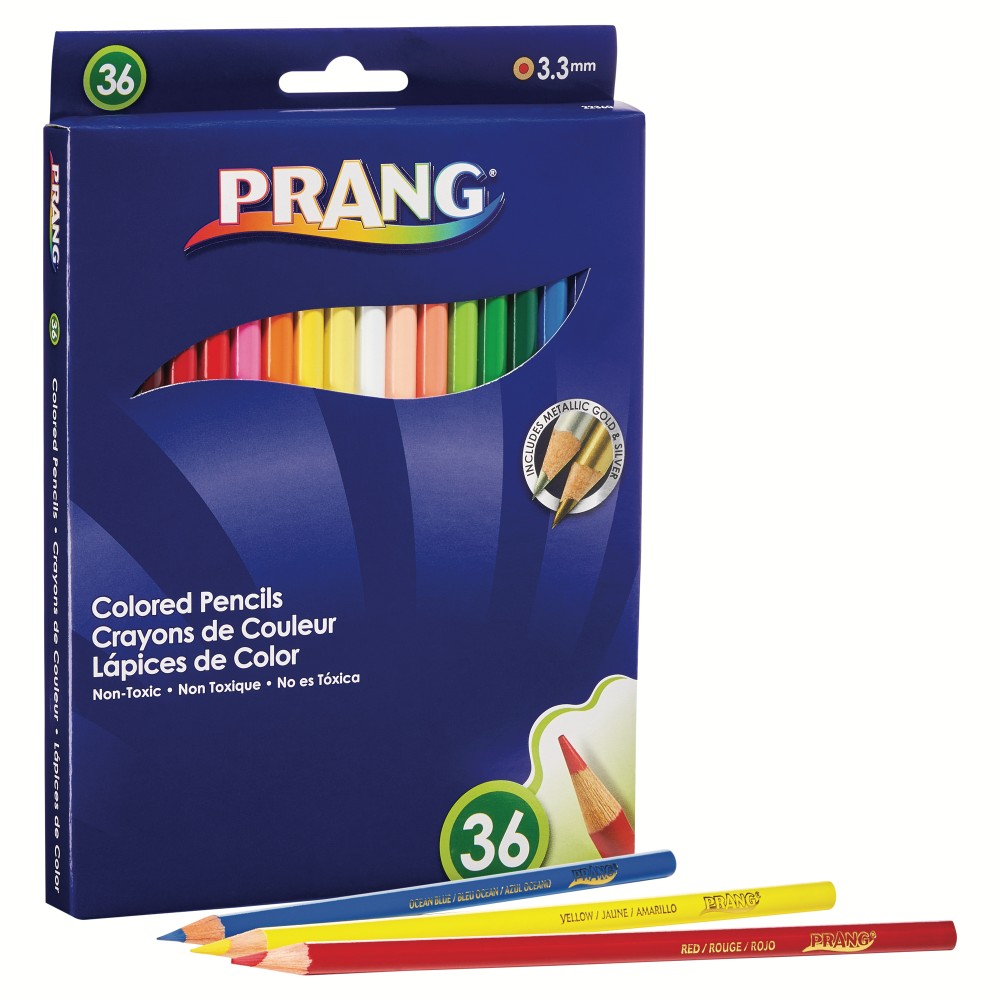 Prang Colored Pencil Set of 36 - Wet Paint Artists' Materials and Framing