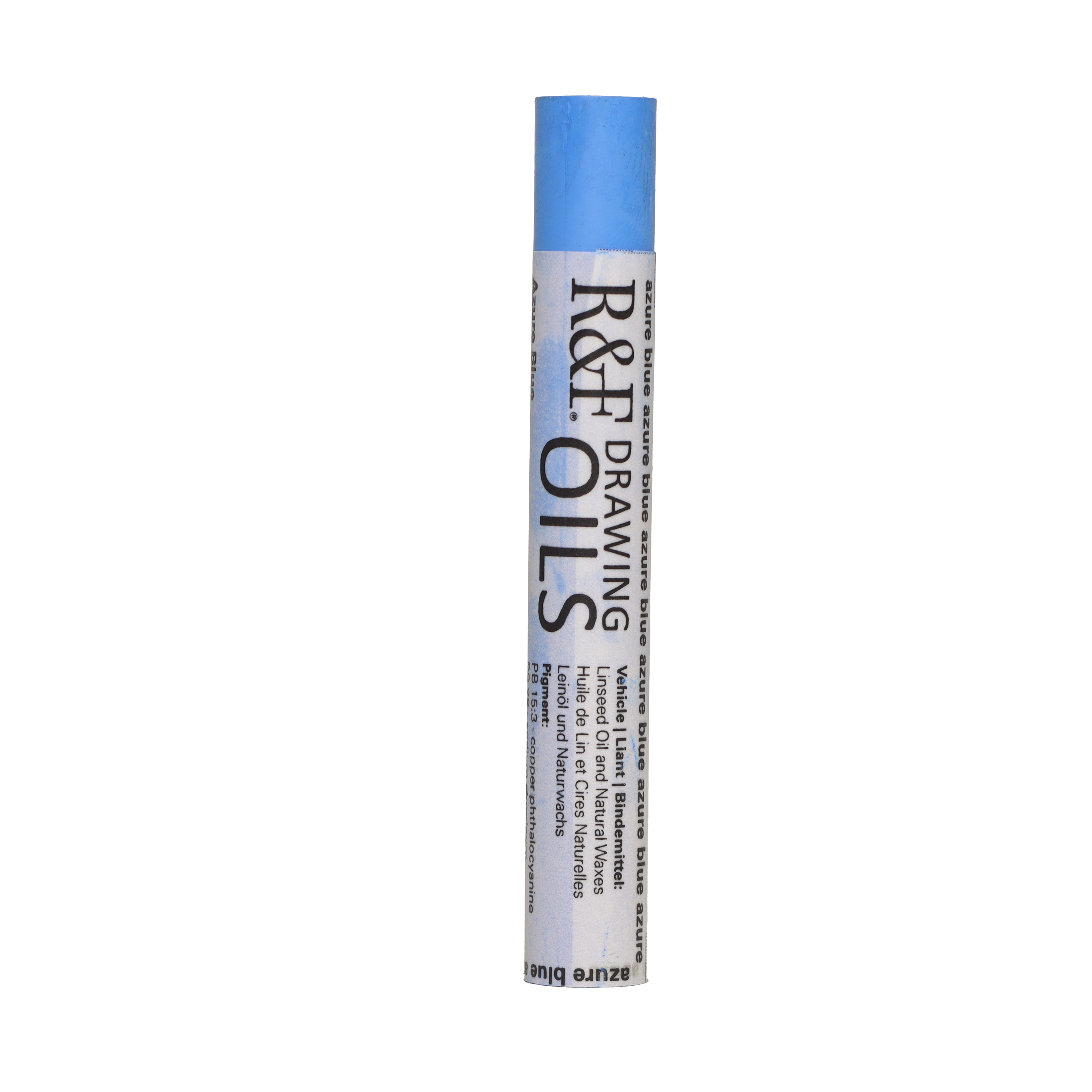R&F Drawing Oils Color Azure Blue - Wet Paint Artists' Materials and ...