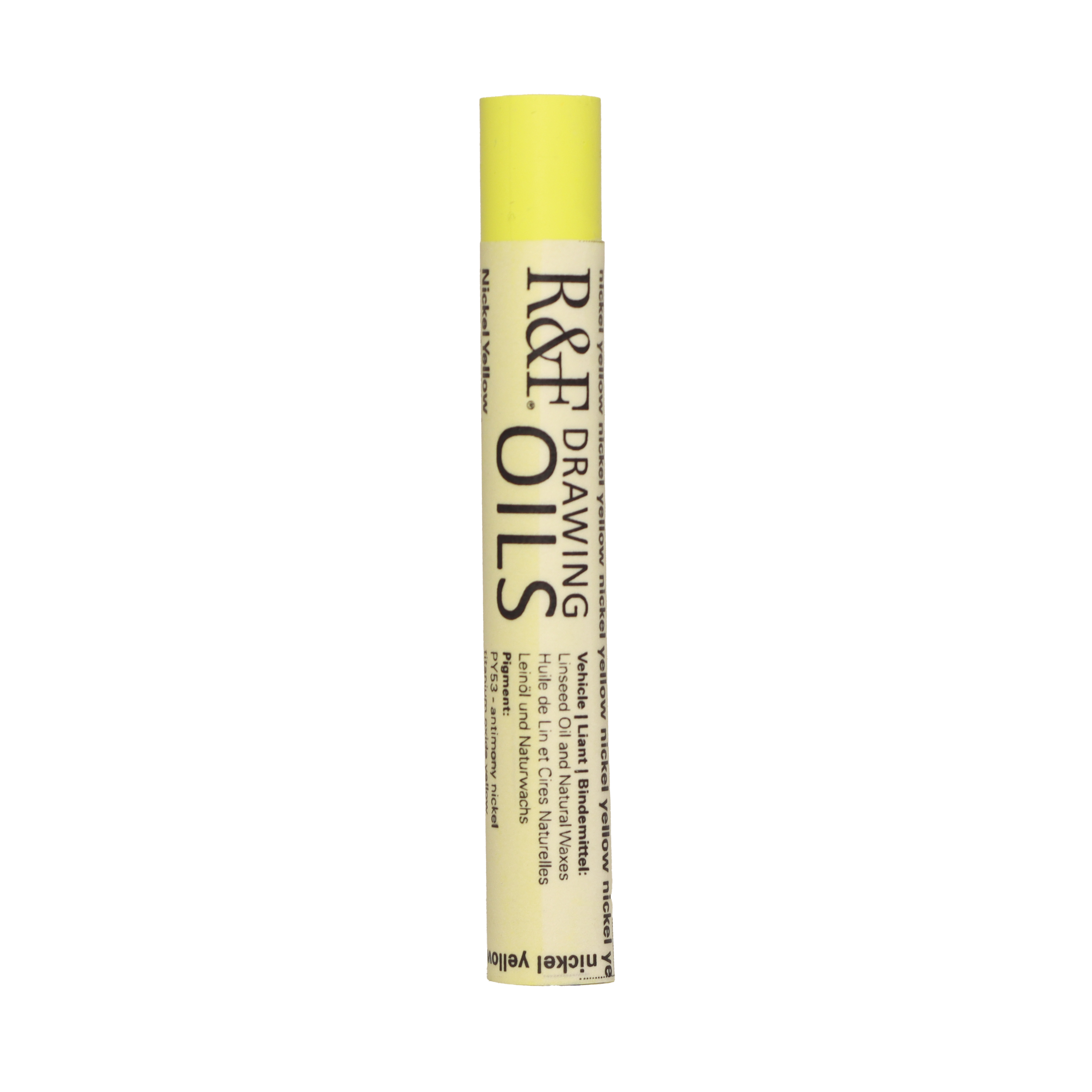 R&F Drawing Oils Color Nickel Yellow - Wet Paint Artists' Materials and ...
