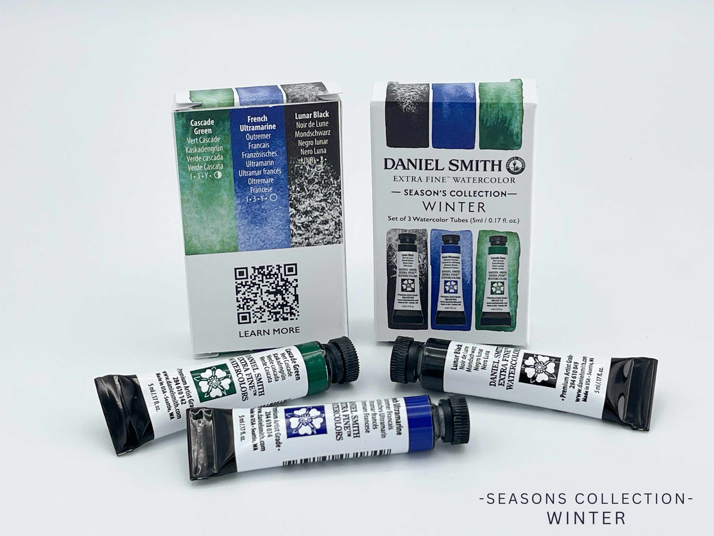 Daniel Smith Watercolor Triad 5ml Tube Set Winter - Wet Paint Artists ...