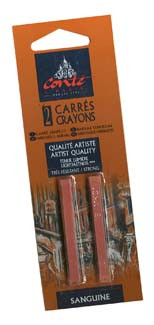 Conte Crayon 2-Pack (Traditional): Natural Sanguine - Wet Paint Artists ...